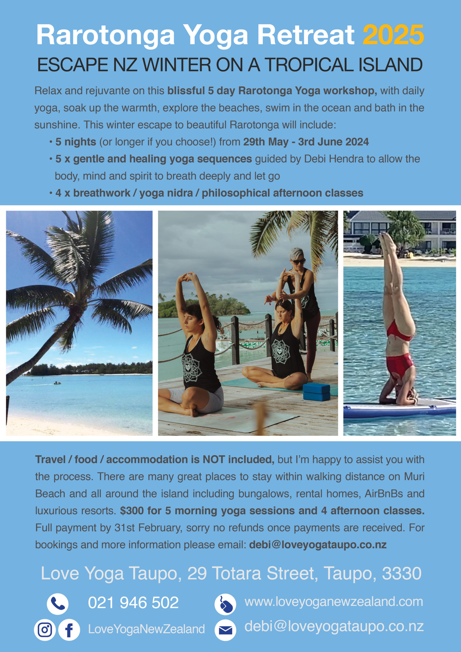 Rarotonga Retreat 26 - LoveYogaNewZealand